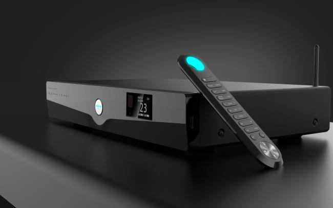 AV700 Amplifier front view showcasing professional design and controls