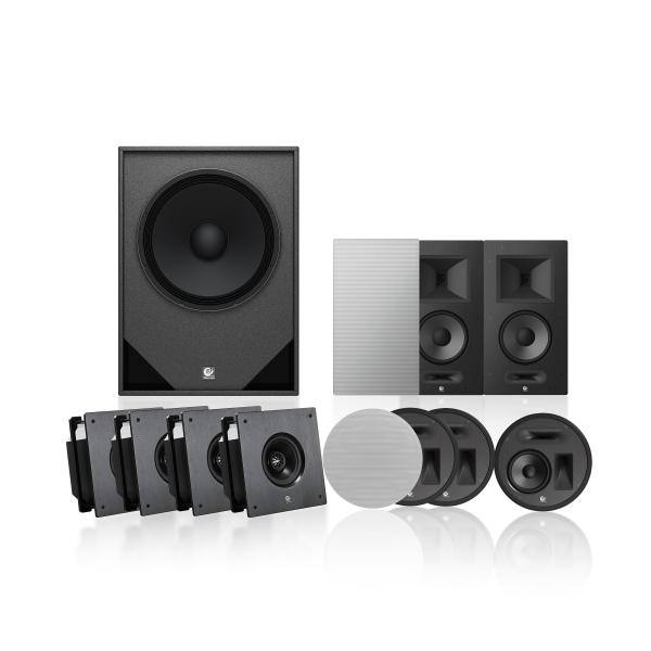 Quality Snail Power X Series Custom Professional Home Theater 7.1.4 Dolby Atmos with 110 dB Dynamic Range and 8K Ultra HD Media Player for sale