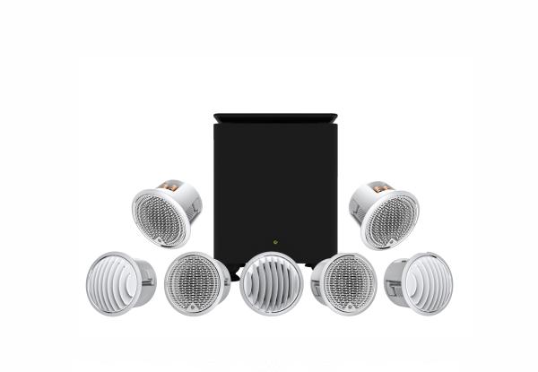 Quality IW3max S10D 7.1 Ultra-Thin 7cm Concealed Home Cinema 180W 1000W Sub for sale