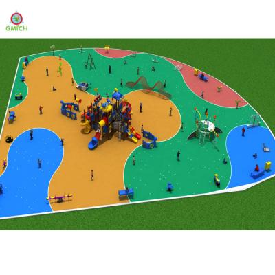 China Custom Playground Landscape Design Multifunction Kids Playground Equipment for sale