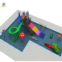 Quality EU Standard Aqua Park Design Custom Outdoor Water Playset Commercial Anti Crack for sale