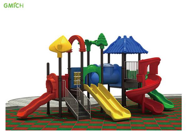 Quality Customiable Eco Friendly Kids Outdoor Playground Equipment 1200*800cm Use Zone for sale