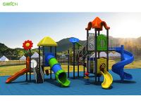 Quality Amusement Park Equipment Large Outdoor Slide Set Environment Friendly for sale