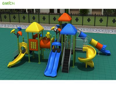 China Colorful Large Plastic Play Structure For Residential Play Area for sale