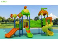 Quality Kids Playground Equipment Amusement Park Plastic Slide Set Attractive Appearance for sale