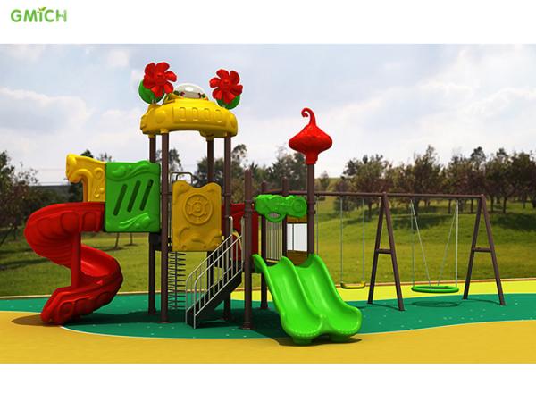 Quality Combination Swing Slide For Children Kids Outdoor Amusement Park Playground Equipment Items for sale