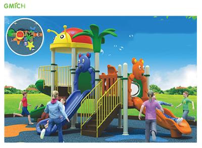 China Children Play Park Customized Plastic Small Slide Outdoor Playground Equipment for sale