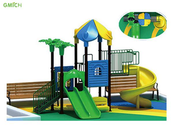 Quality Children Outdoor Amusement Park Playground Equipment For Sale Commercial Plastic Slide Outdoor Play Set for sale