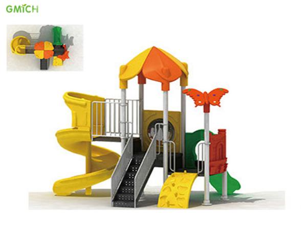 Quality Children Amusement Park Equipment Outdoor Play Plastic Slide Set Hot Sale Kids Toys City Park Playground for sale