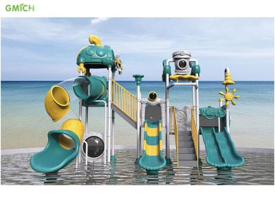 China Plastic Water Slide For Kids Customized Durable Eco-Friendly Children Water Play Mini Pool Water Park Equipment for sale