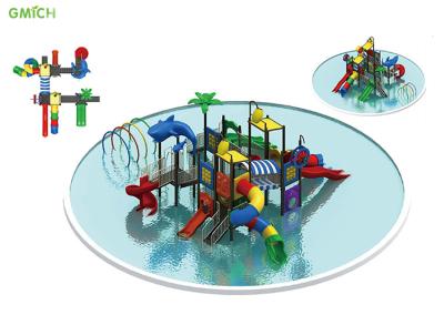 China Durable Aqua Park Water Slide Commercial Water Play Equipment Customizable for sale