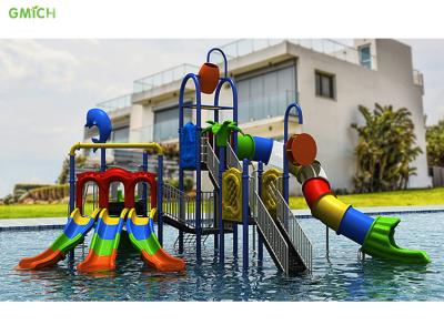 China Kids Water Slide Playground Plastic Aqua Park Slide Customized Design for sale