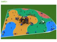 Quality Kids Outdoor Slide Set Park Playground Design Commercial Playground Design OEM for sale