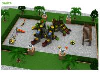 Quality 3-15 Children Amusement Playground Park Design LLDPE Outdoor Big Plastic Slide for sale