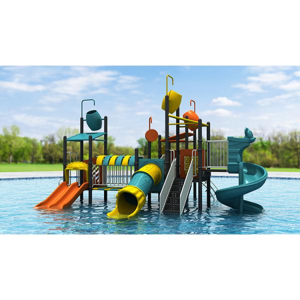 Quality City Water Park Play Equipment Spray Slides Sets Fun Play Toys for Children for sale