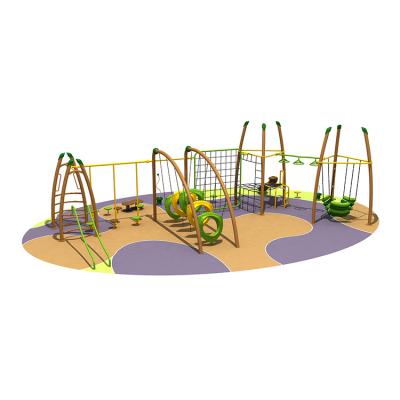 China Children’s Rope Climbing Play Equipment Public Open Outdoor Playground Sets in the Apartment for sale