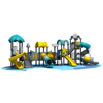 China Playground Equipment for Public Park and Commercial Outdoor Play Equipment Kids Slides Sets for sale