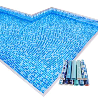 China PVC swimming pool waterproof liner,  Factory direct supply, UV-resistance ,  Polyvinyl Chloride waterproof membrane for sale
