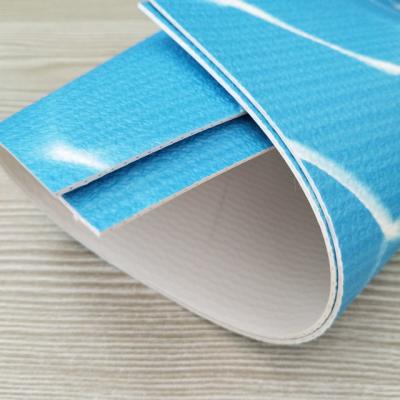 China PVC material environment waterproofing membrane , different colors and patterns for swimming pool liner for sale