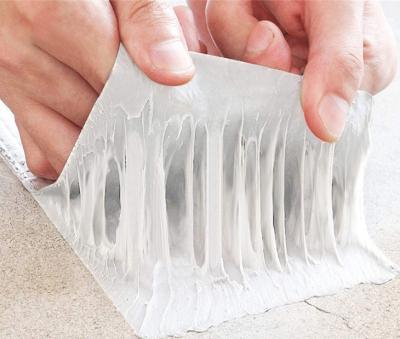 China cheap self adhesive butyl rubber super waterproof sealing tape with aluminium foil for roof for sale