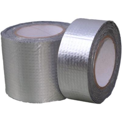 China Strong Single-Adhesive Ability Aluminum Foil Roof Sealing Waterproof butyl rubber tape for Roof Repair for sale