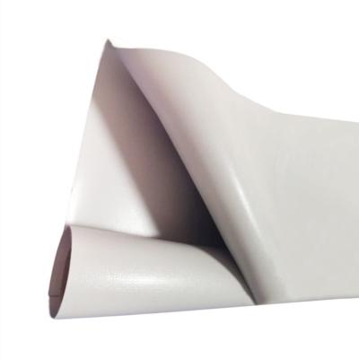 China PVC roof reinforced with fabric waterproof, different thickness waterproofing membrane for sale