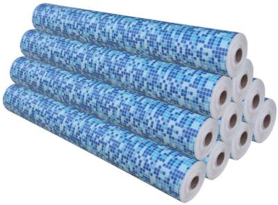 China PVC material ideal for replacing pool lining ,ASTM, swimming pool liner membrane for sale