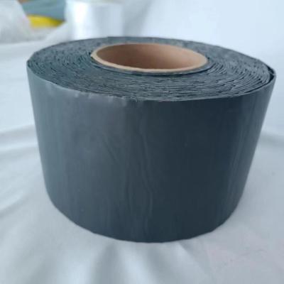 China Popular Gun Grey Aluminum Foil 1.5mm Flashing band self adhesive btiumen roof waterproof tape for sale