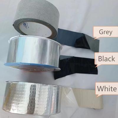 China butyl waterproof Aluminum Foil Super Fix Adhesive Butyl Strong Waterproof Adhesive Tape Stop Leak Seal Repair Crack Thic for sale