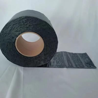 China Aluminum foil self adhesive bitumen window tape flashing Self adhesive bitumen waterproofing flashing tape for steel for sale