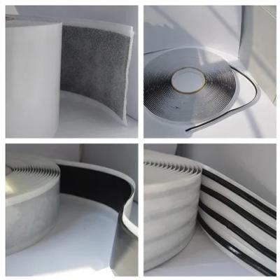 China Aluminum foil butyl flashing tape self-adhesive butyl window tape for roof repair for sale