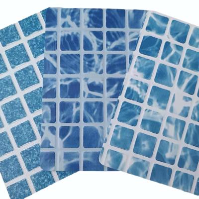 China 1.2mm 1.5mm PVC waterproofing swimming pool liner , High quality plastic vinyl pvc swimming pool liner for sale