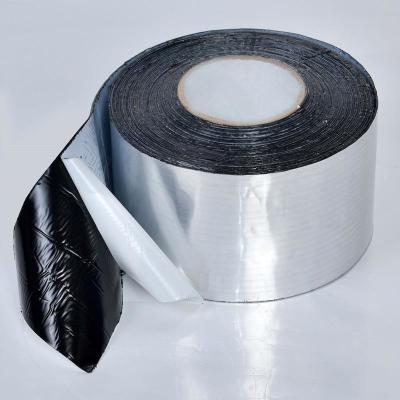 China Manufacturer Self adhesive bitumen tape, Bitumen flash tape, Self adhesive asphalt bitumen waterproofing sealing ta for sale
