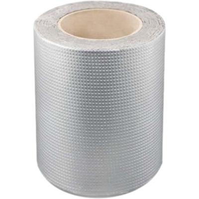China Waterproof Foil Aluminum mastic tape butyl rubber tape aluminum foil tape for sale