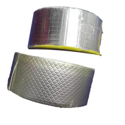 China butyl waterproof tape Aluminum Foil High Temperature High Sticky Butyl Flash Sealing Tape for sale