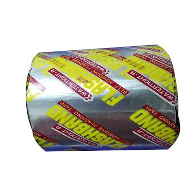 China Bitumen sealing tape aluminum foil joint tape bitumen self adhesive bitumen window tape flashing band for sale