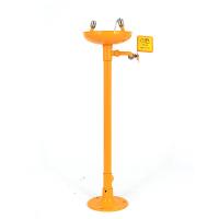 Quality Yellow Stainless Steel ABS Countertop Eyewash Station Vertical Safety Eye Wash for sale