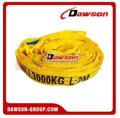 China Dawson WLL 3000kg EN1492-2 Polyester Endless Round Sling for sale