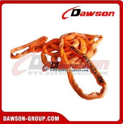 China Dawson 12000kg high WLL round sling with CE GS certified for sale