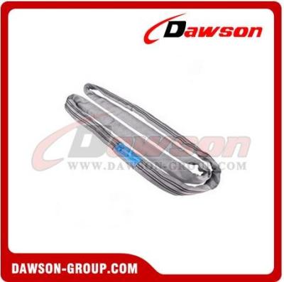 China EN1492 4T Endless Heavy Duty Polyester Round Slings For Lifting for sale