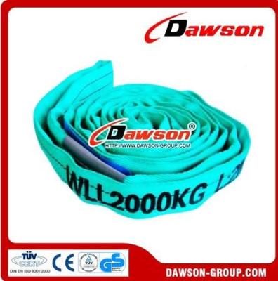 China reliable 100% polyester endless round slings for sale
