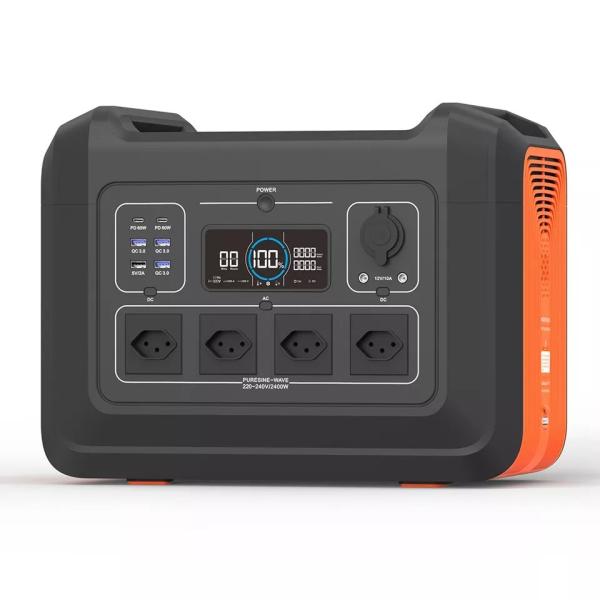 Quality The Latest Pure Sine Wave Inverter Type 2400w Solar Power Station for Outdoor Emergency for sale