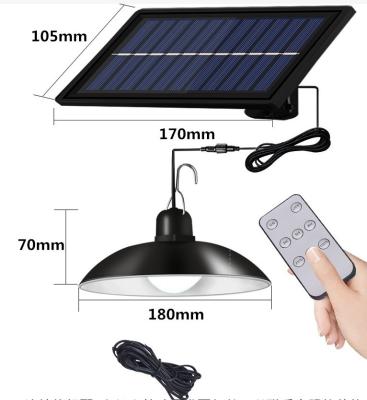 China Grote zonnepaneel Indoor afstandsbediening Zonne-energie plafond licht voor moderne huizen Te koop