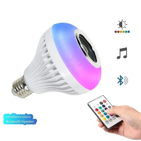 Quality RGB W Temperature Led Music Light Bulb App Remote for Cars Lighting Solutions Service for sale