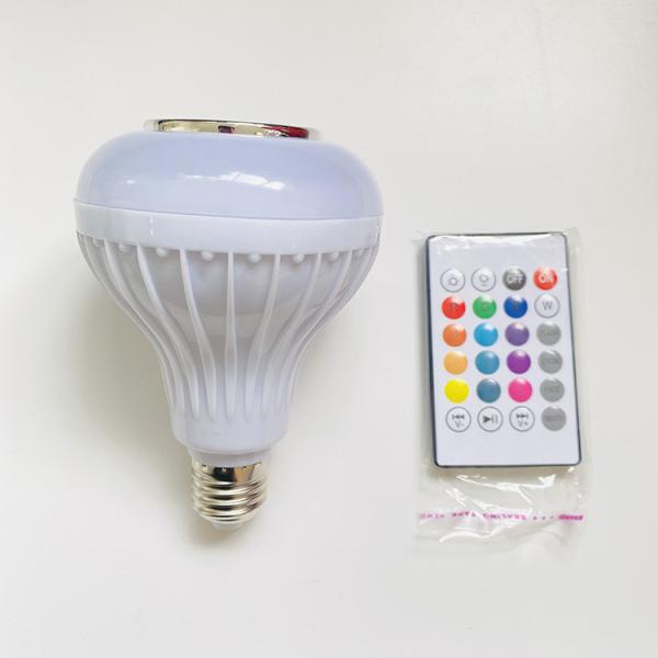 Quality White Led Music Bulb with Bluetooth and Remote Control Operating Temperature -45-50°C for sale