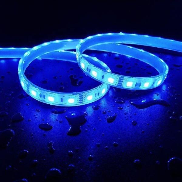 Quality 100m Custom Length LED Strip Lights 12v Multi-Color RGB Red Green Blue -45 50C 0.69kg for sale