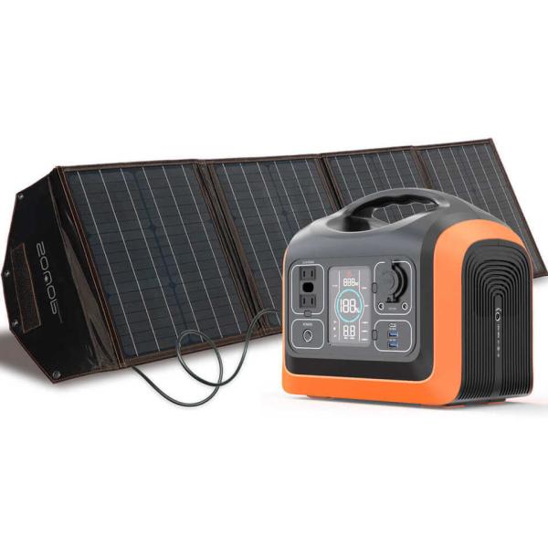 Quality 32V LiFePO4 Battery capacity 600w Power Banks Solar Station Popular Solar Generatoren for sale