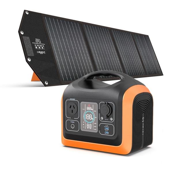 Quality LiFePO4 Battery Type 600W Portable Solar Generator Panel Sets for On-the-go Charging for sale