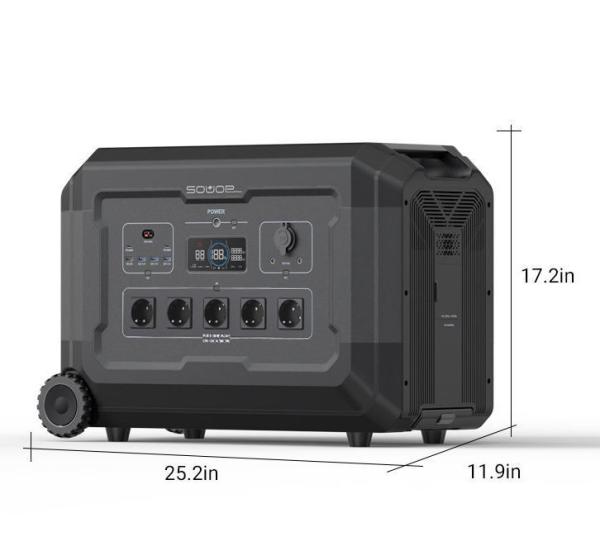 Quality ABS PC Material 3600W Solar Generator for Outdoor Camping and Emergency Power Supply for sale