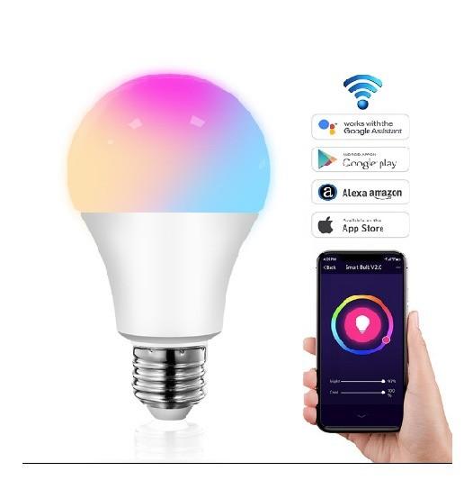 Quality Lighting and Circuitry Design Wifi Rgb Smart Dimmable 9watt LED Bulb with 2835SMD Chip for sale